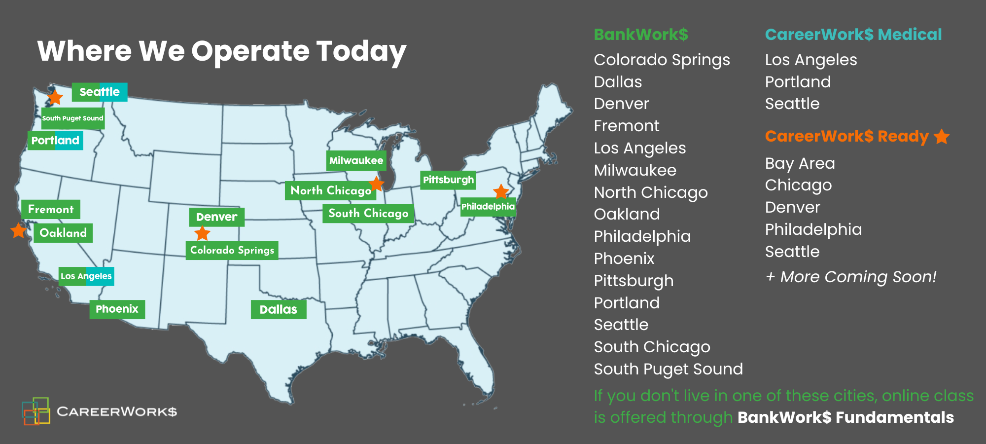 Locations and Schedules - CareerWork$
