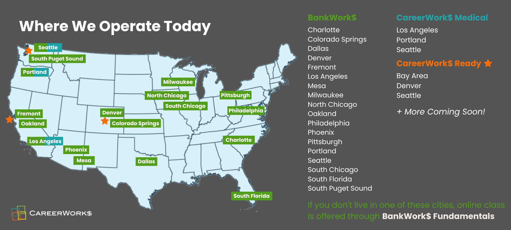 Locations and Schedules - CareerWork$